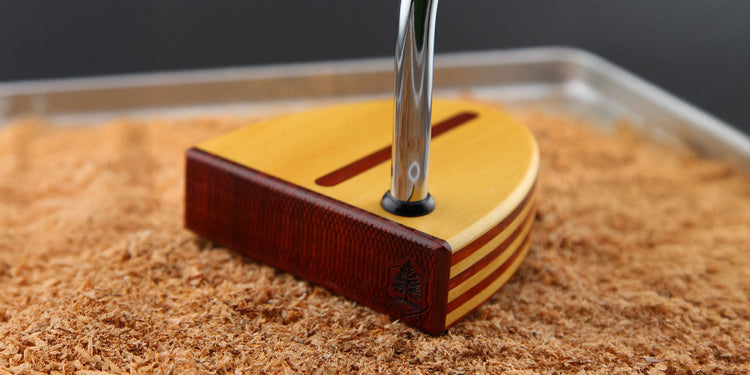 TimberTouch Putterworks exotic precision wood golf putters ...