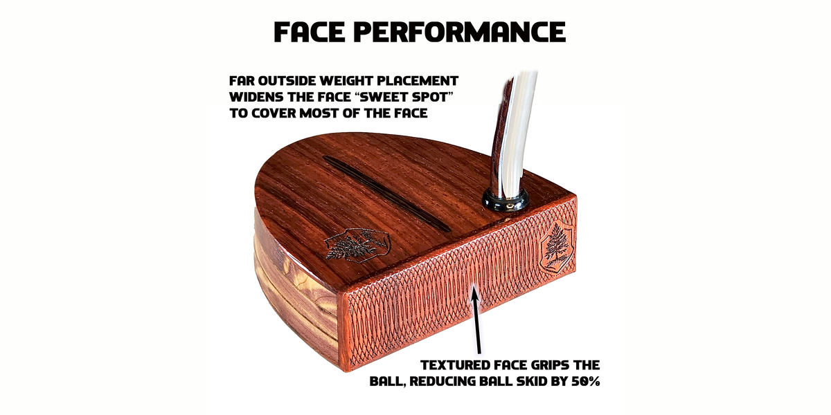 TimberTouch Putterworks exotic precision wood golf putters ...