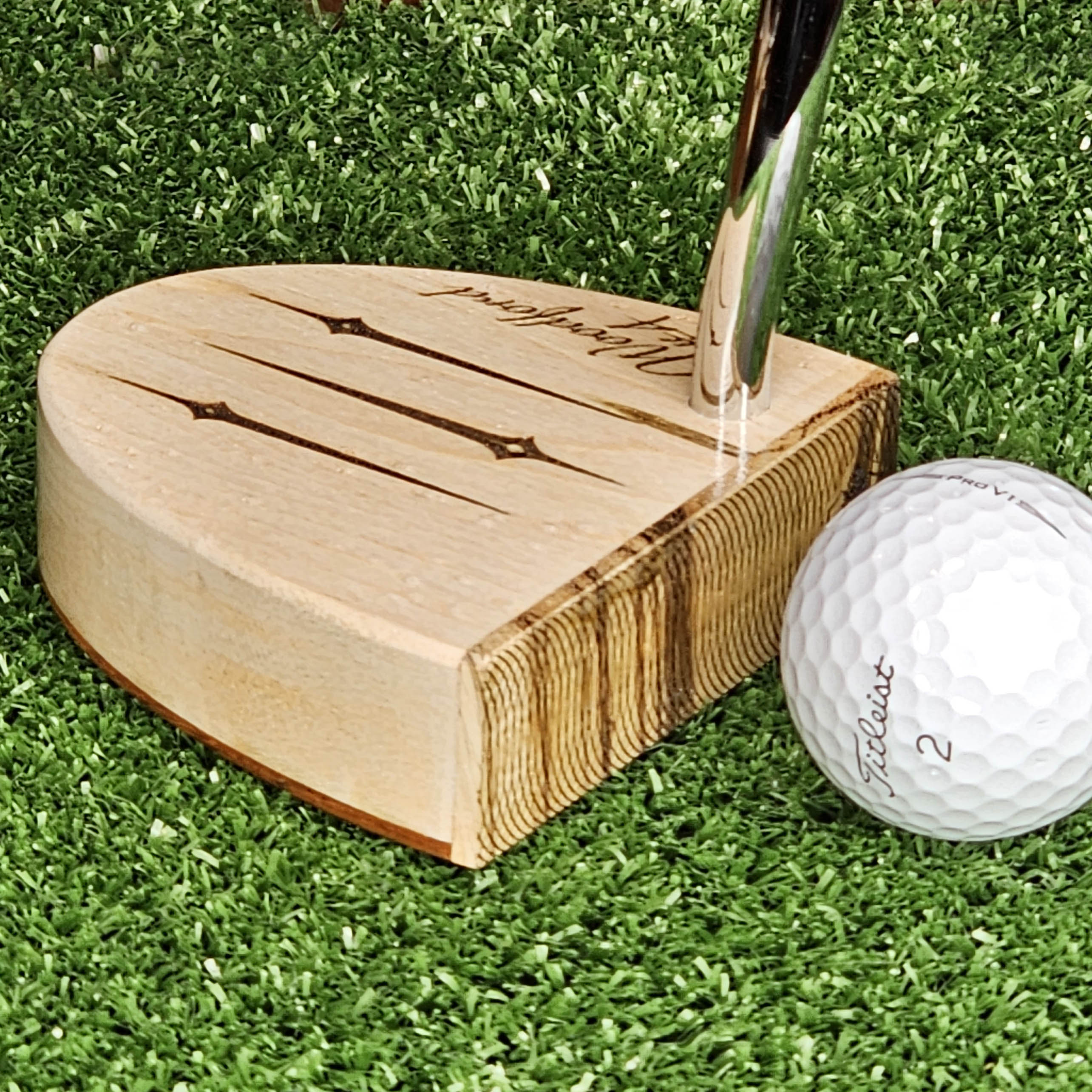 Curly Maple body with bloodwood baseplate and zebrawood faceplate ...