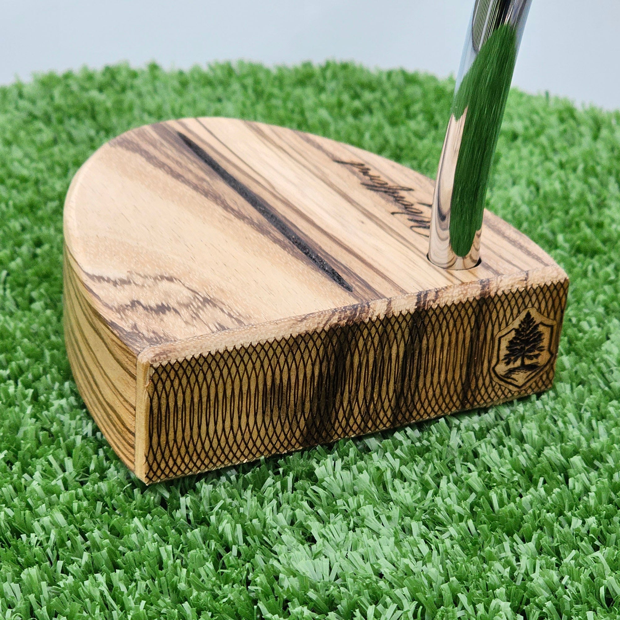 Zebrawood Woodford Style putter – Timbertouch Putterworks