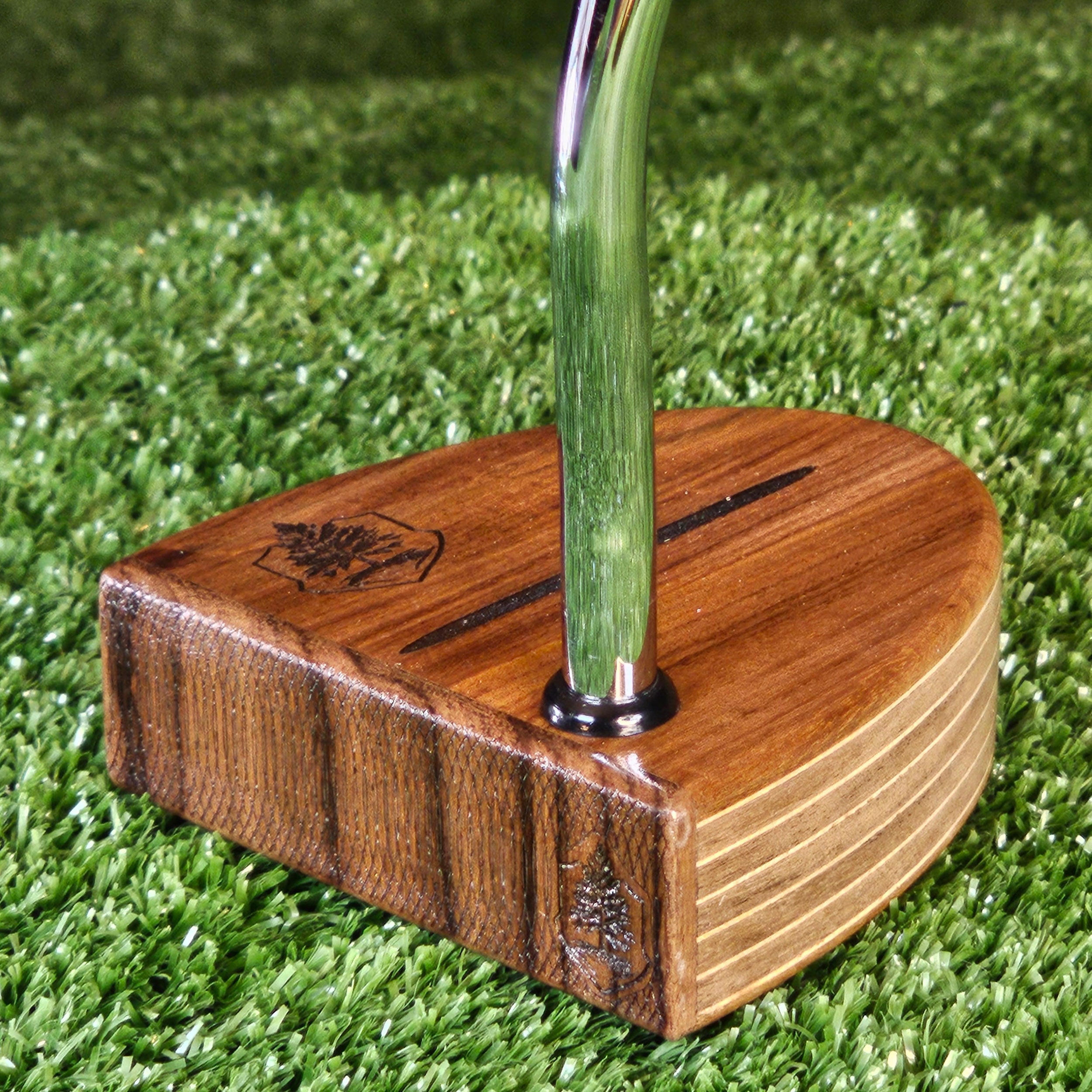 Rosewood and Walnut exotic wood Woodford style putter – Timbertouch ...