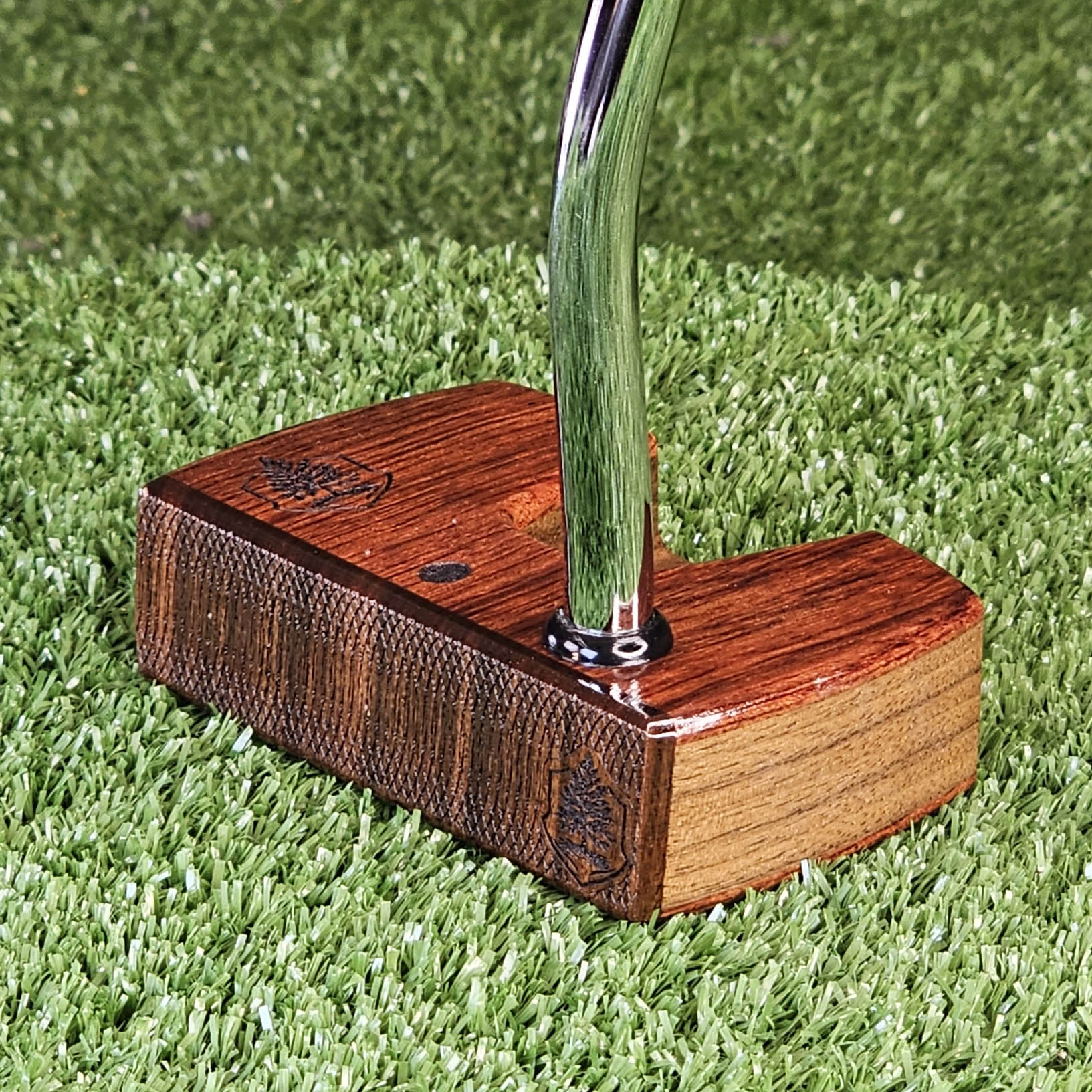 Rosewood and Walnut exotic wood Woodrich Regal Putter – Timbertouch ...