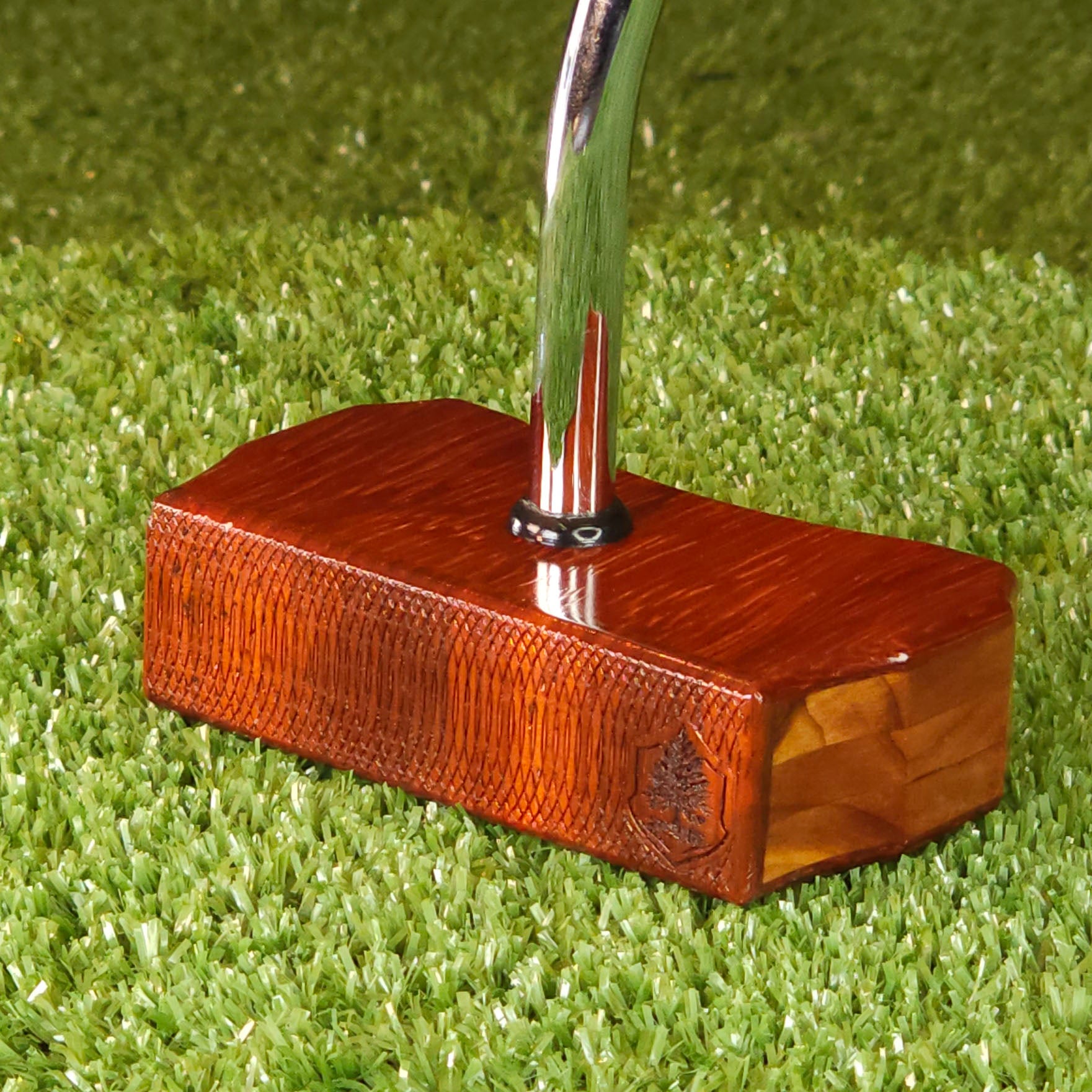 Padauk and Red Cedar exotic wood Zero Torque Center Shaft putter ...