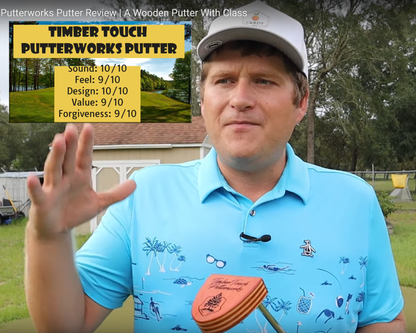TimberTouch Putterworks exotic precision wood golf putters ...