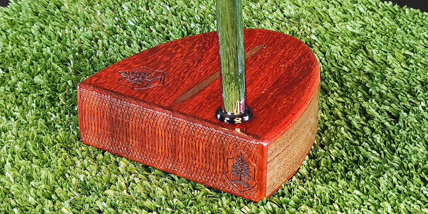 TimberTouch Putterworks exotic precision wood golf putters ...