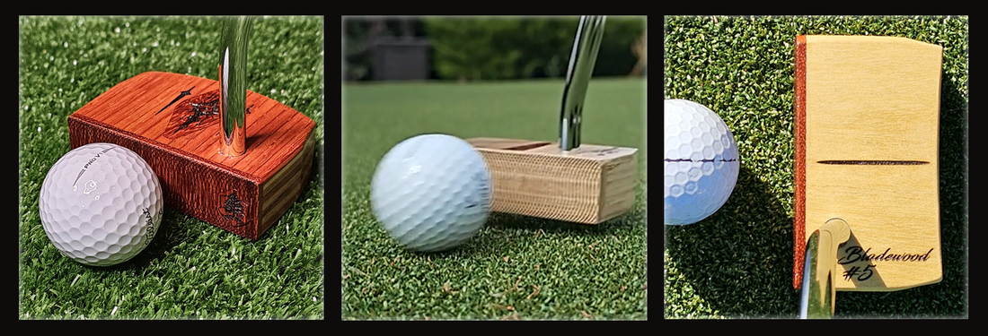 TimberTouch Putterworks exotic precision wood golf putters ...