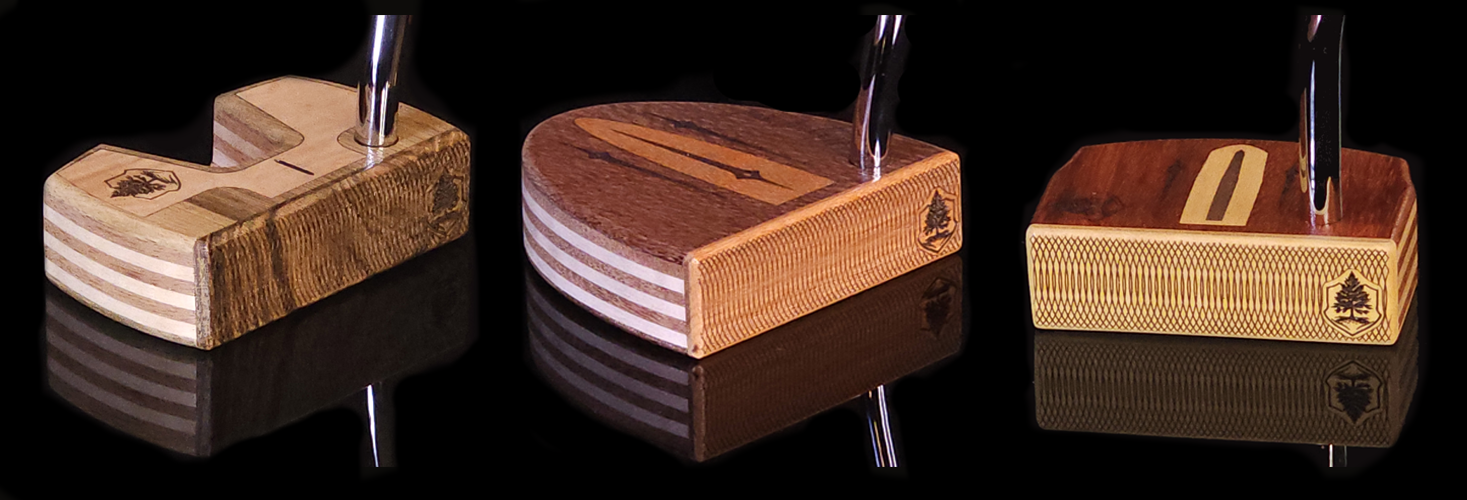 TimberTouch Putterworks exotic precision wood golf putters ...