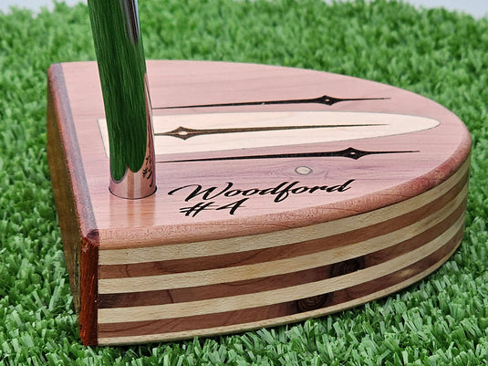 TimberTouch Putterworks exotic precision wood golf putters ...