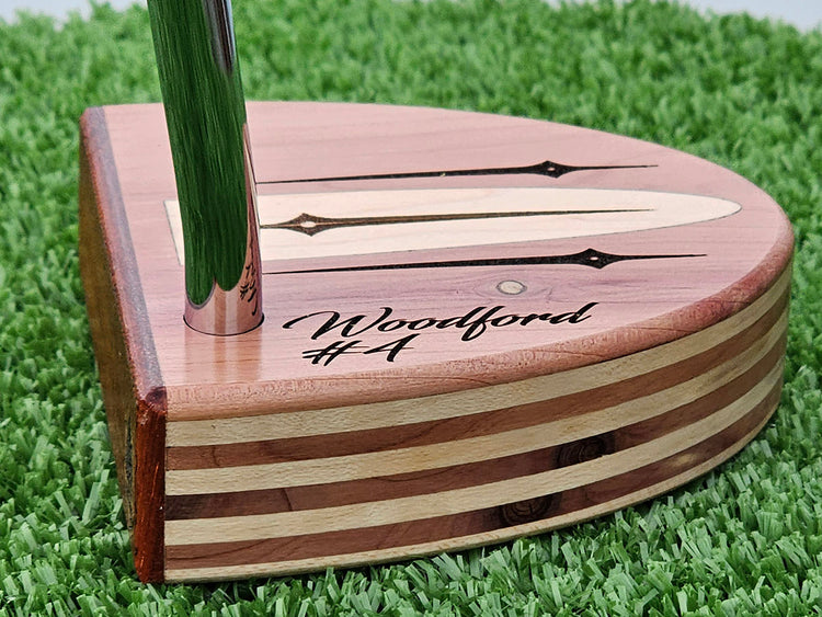 TimberTouch Putterworks exotic precision wood golf putters ...